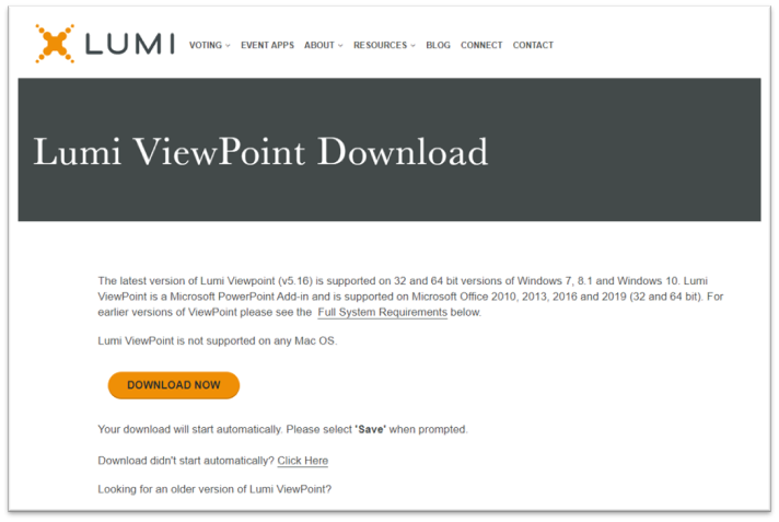 How to install Lumi ViewPoint
